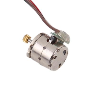 China 8mm Mini Micro Stepper Motor 2 Phase 18 Degree Step Angle 3.3V Driving Voltage for sale