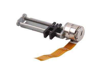 China 2 phases Micro Electric Motor 8mm Diameter Linear Stepper Motor And Slider for sale