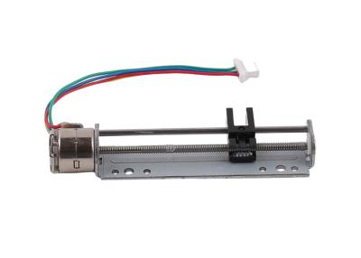 China Ángulo de paso de 18 ° 10 mm de diámetro Micro motor paso a paso con bracket de deslizador empuje 120g en venta