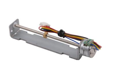 China Small Size Slider Stepper Motor 15mm 8V Trapezoidal Screw With Hexagonal Nut Tr3*1P*2N Lead Screw for sale