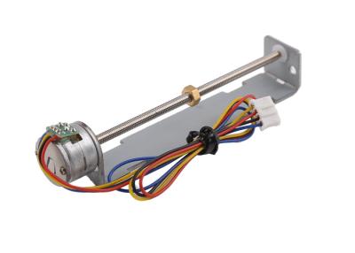 China Tornillo trapezoidal de pasos 8V del motor 15m m del resbalador tamaño pequeño con el tornillo de posicionamiento hexagonal de la nuez Tr3*1P*2N en venta