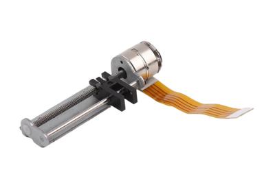 China Ángulo del paso 18 grados de la precisión 3,3 V DC del resbalador 10m m del micrófono de fase del motor de pasos 2 con FPC en venta