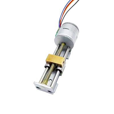 중국 2상 20mm 소형 슬라이더 스크류 스테퍼 모터 12V DC 판매용