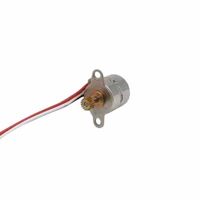 중국 2단계 10mm 미니 스텝 모터 18도 스텝 각 판매용