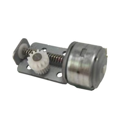 China Motor paso a paso de eje de gusano de 15 mm 5V CC imán permanente de 2 fases en venta