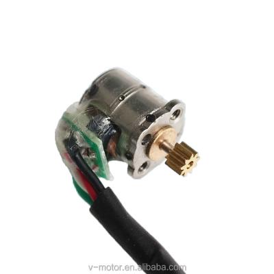 China Motor paso a paso micro de 3,3 V y 6 mm, 2 fases, 4 hilos, 3000 rpm en venta