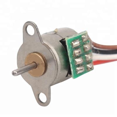 China VSM0801 8 mm 3.3 V motor micro paso a paso de dos fases para instrumentos de precisión en venta