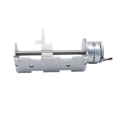 China 15mm Screw Slider 2 Phase Permanent Magnet Stepper Motor with 385mA Current and 0.02mm Resolution for sale