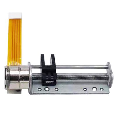 China 2 Phase 4 Wire 270mA Micro Stepper Motor with 10mm Micro Slider Screw for Optical Instruments for sale