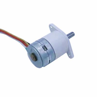China 15mm 2 Phase 4 Wires Geared Stepper Motor with 18 Degree Step Angle and 5 VDC for sale