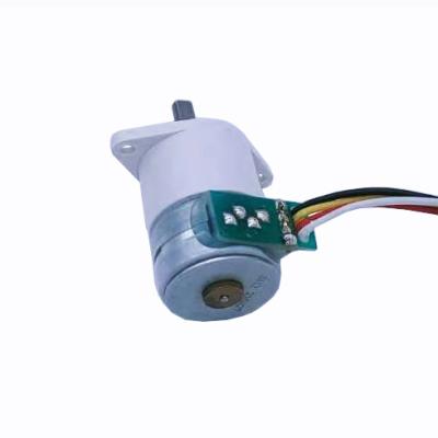 China 15mm 2 Phase 4 Wires Geared Stepper Motor with 18 Degree Step Angle and 5 VDC for sale