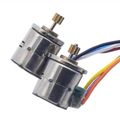 China 8mm Diameter 2-phase 4-wire Micro Stepper Motor with 385mA Current and 18 Degree Step Angle for Precision Applications for sale