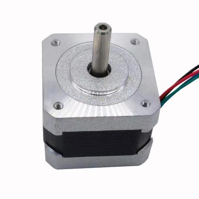 China 42mm Diameter 4 Wires Nema 17 Hybrid Stepper Motor with 1.8 Degree Step Angle for Precision Instruments for sale