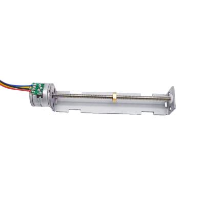 China 9V Rated Voltage Linear Stepper Motor with M3P0.5 Screw and Customizable Nuts for Precision Control for sale