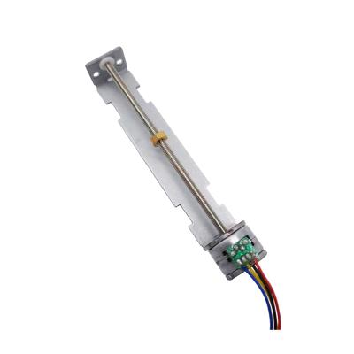 China 9V Rated Voltage Linear Stepper Motor with M3P0.5 Screw and Customizable Nuts for Precision Control for sale
