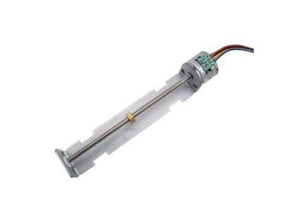 China 9V Rated Voltage Linear Stepper Motor with M3P0.5 Screw and Customizable Nuts for Precision Control for sale