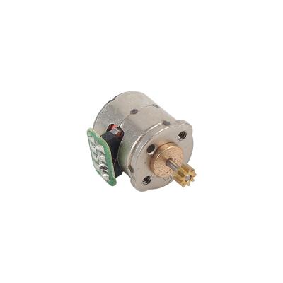 China Long Life 3V DC 8mm Diameter Micro Stepper Motor 2 Phase 4 Wire for Camera Rotation Focus for sale