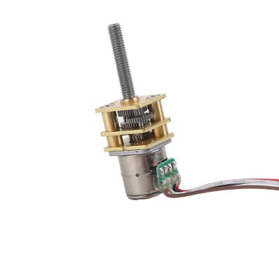 China 10mm Mini Gear Motor with 150 mA Current 3.3V~12V Voltage and 40Ω±7% Resistance 2 Phase Stepper Motor for sale