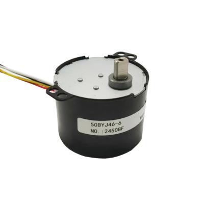 Китай Применение высокого крутящего момента 15VDC PM Reduction Motor 50BYJ46-6 с шаговым двигателем на вращающихся дисплейных пластинах продается