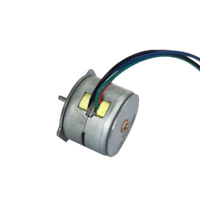 China 20mm diameter 12V DC 18 degrees step angle bipolar stepper motor with customizable options and gearbox assembly for sale