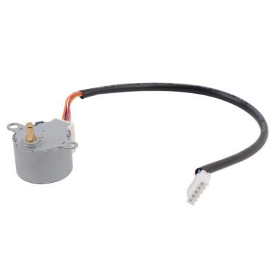 China Low price 28BYJ48 permanent magnet PM stepper motor with 64:1 ratio gearbox for sale