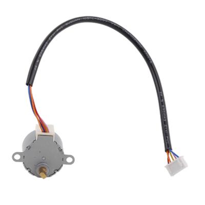 China Low price 28BYJ48 permanent magnet PM stepper motor with 64:1 ratio gearbox for sale