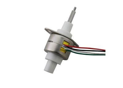 China Fixed-axis 20mm diameter linear stepper motor with selectable step angles of 7.5° and 15° for sale