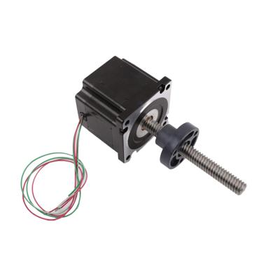 China High torque 86mm hybrid NEMA34 stepper motor 4.5N.cm bipolar linear stepper motor with nut for sale