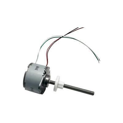 China High torque 46mm diameter external drive linear stepper motor with POM nut 24VDC linear motor for sale