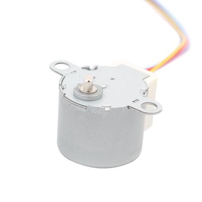중국 11.25도 100Ω 2단계 영구 자석 DC 모터, 1/64 비율 5v DC 스테퍼 모터 판매용