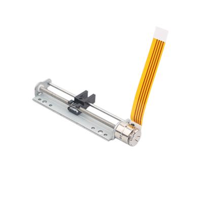 중국 40 밀리미터는 18 도 스텝 각 2 단계 스텝 모터와 라이너 슬라이더 작은  스텝 모터를 스트로우크합니다   VSM08138 판매용