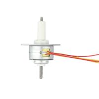 China Compact 12 Volt Dc Stepper Motor / Linear Electric Motor 2 Phase 25BYZ-A022-01D for sale