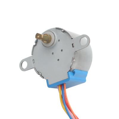 China 12V Four Wire Stepper Motor , PM 1/64 Small Reduction Stepper Motor for sale