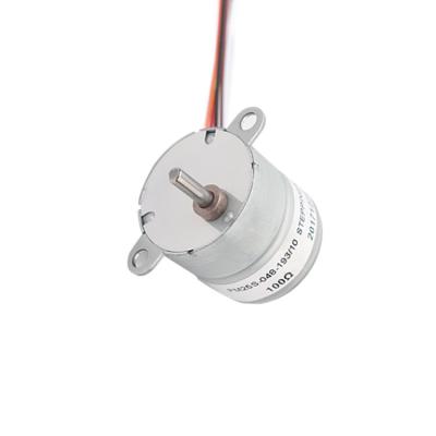 China 25mm 4 Fase 6 Draden 7,5 graad Aangepaste Stepper Motor Chinese Groothandelslevering PM Stepper Motor 25-048S-193 Te koop