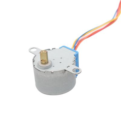 China 28BYJ48 100Ω 12V DC Metal Geared Stepper Motor Chinese Wholesale Supply Low Noise Permanent Magnet Stepper Motor for sale