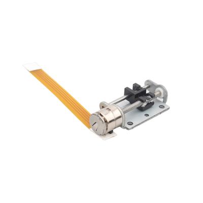 China 3.3 Spanning 2 Fase 8 mm lineaire glijderstapmotor voor cameraobjectieven、deurslotsen、draagbare apparatuur、beveiligingscamera Te koop