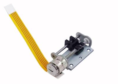 China 2 phases Weight 4 g  Permanent Magnet 8mm Micro Slider Stepper Motor With Mounting Bracket for sale