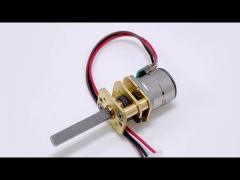 Moteur micro pas à pas de 10 mm 5V 2 phase 280mA/phase PM Moteur pas à pas pour lentilles de caméra 18 degrés
