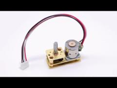 Worm Shaft Gearbox 10mm Stepper Motor With Different Reduction Ratio Options
