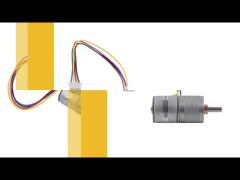 20BY45 10rpm Geared Stepper Motor Double Phase 4 Wire For Urine Analyzer