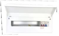 China Ip44 Rated Ce 14 Way Consumer Unit Main Switch Controlled With Surge Protector for sale