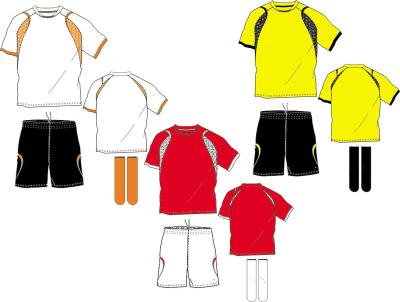 China Football T-shirt and shorts for sale