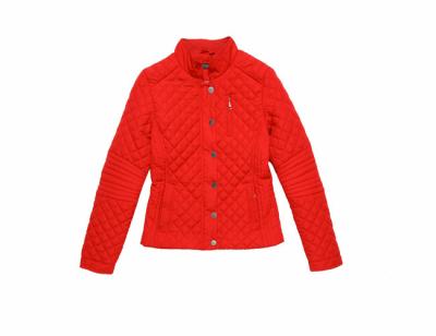 China Women's Essential Faux Wool Peacoat With Stand Collar for sale