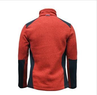 China OEM factory price purple custom fleece jacket for sale