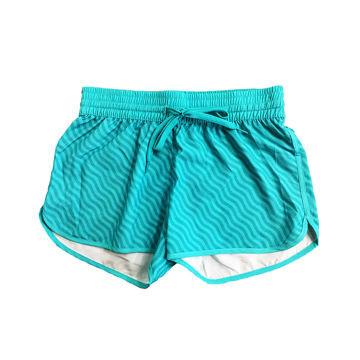 China Women Fashionable Design Printed Beach Shorts, Breathable, Quick Dry, Soft and Comfortable for sale