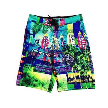 China Profession Colorful Printed Beach Wear, Breathable, Quick Dry, Soft and Comfortable for sale