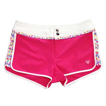 China Women's Fashion Boardshorts, Breathable, Nontoxic, Quick Dry, Soft and Comfortable. for sale