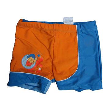 China Cute Kid's Swimming Shorts, Breathable, Non-toxic, Quick Dry, Soft and Comfortable for sale