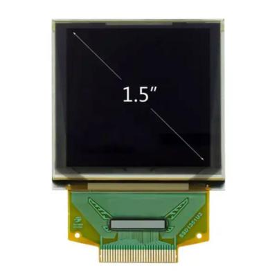 China 1.5 Inch 128x128 Dots 262k Color AMOLED Display ZIF Type UG-2828GDEDF11 SSD1351 Controller for sale
