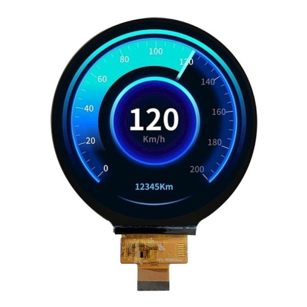 HDMI TFT LCD Display 4 Inch Round, Circular TFT LCD 4